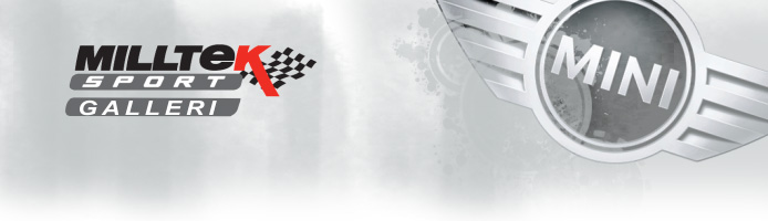 Milltek catback turboback udstødning til Mini Cooper S