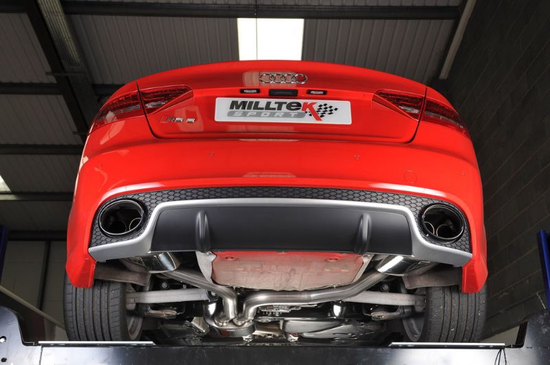 MILLTEK Sportsudstødning til Audi A5 S5 RS5